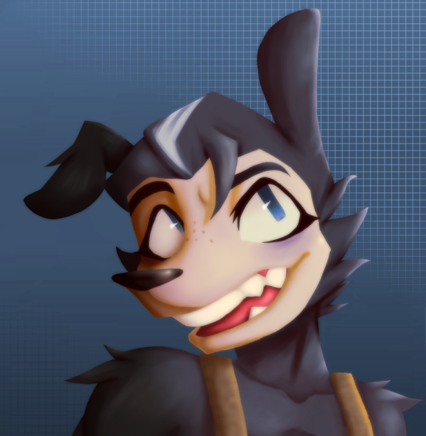 Boris the wolf 🐺.2023.03.21-01.15 - ibisPaint