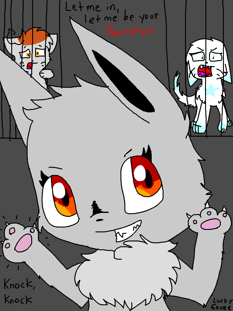 2P! Lucky Eevee; Labyrinth - ibisPaint