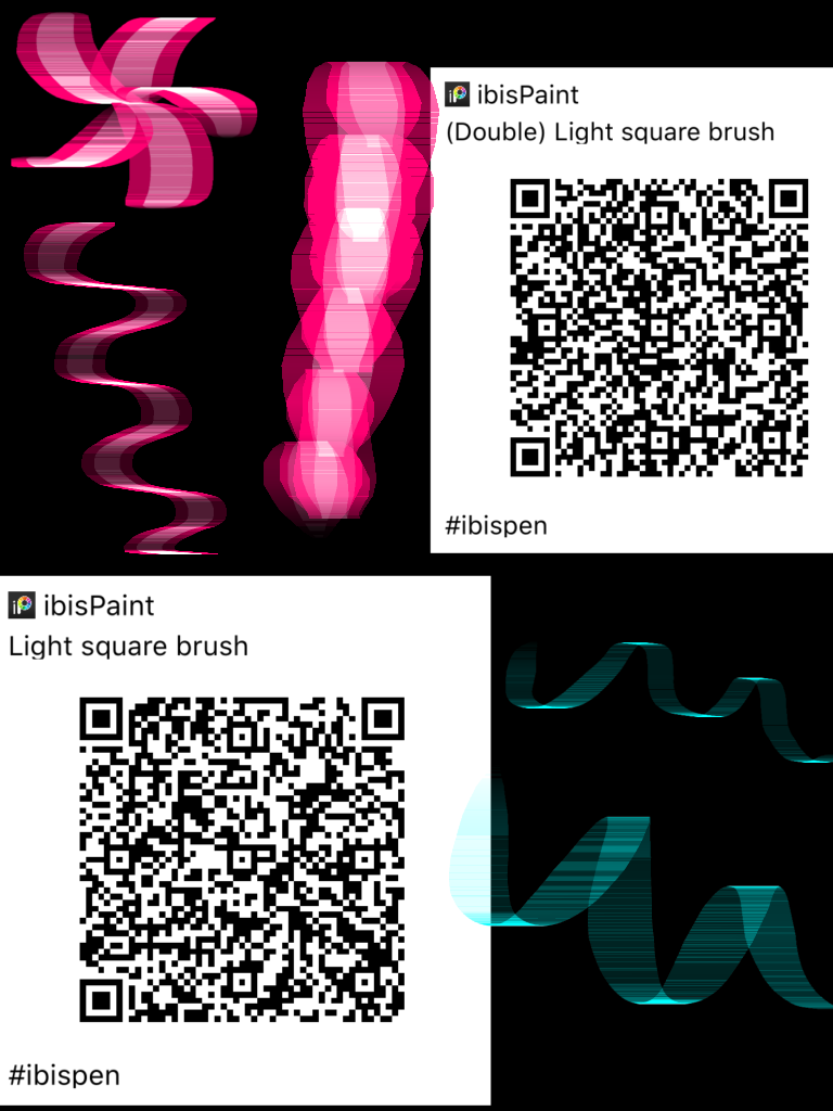 Light Square brushes! - ibisPaint