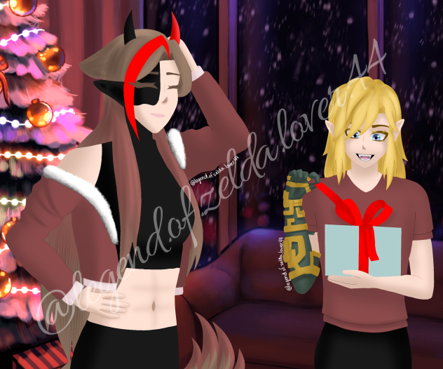 Christmas in Hyrule - ibisPaint