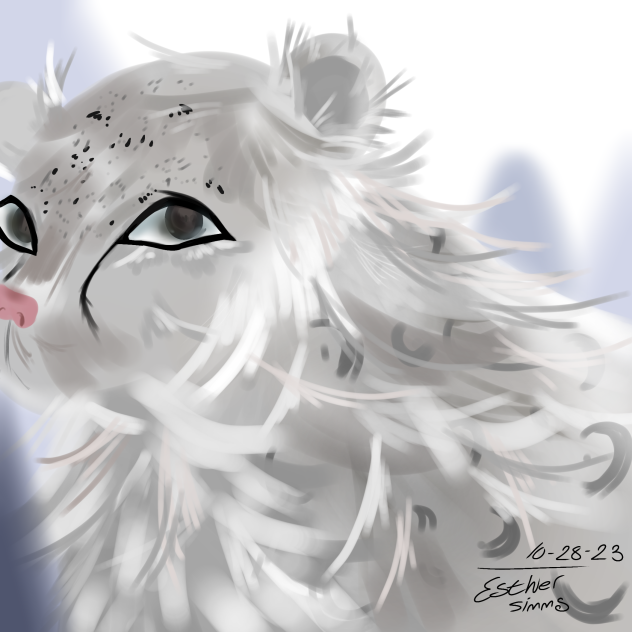 Snow leopard [ユキヒョウ] - ibisPaint