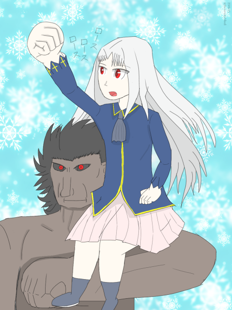 910作目 イリヤ＆バーサーカー - ibisPaint