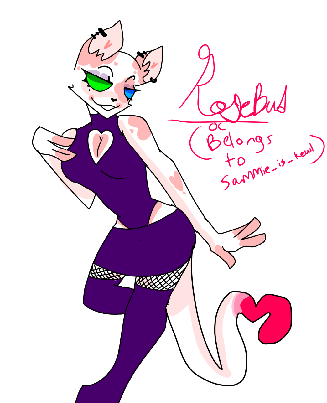 ROSEBUD HAZBIN OC FANART - ibisPaint