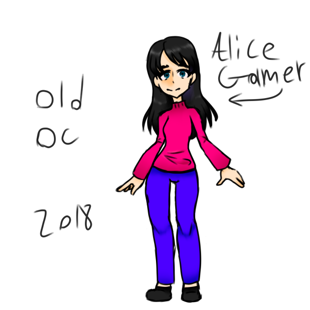 Alice gamer (OC) - ibisPaint