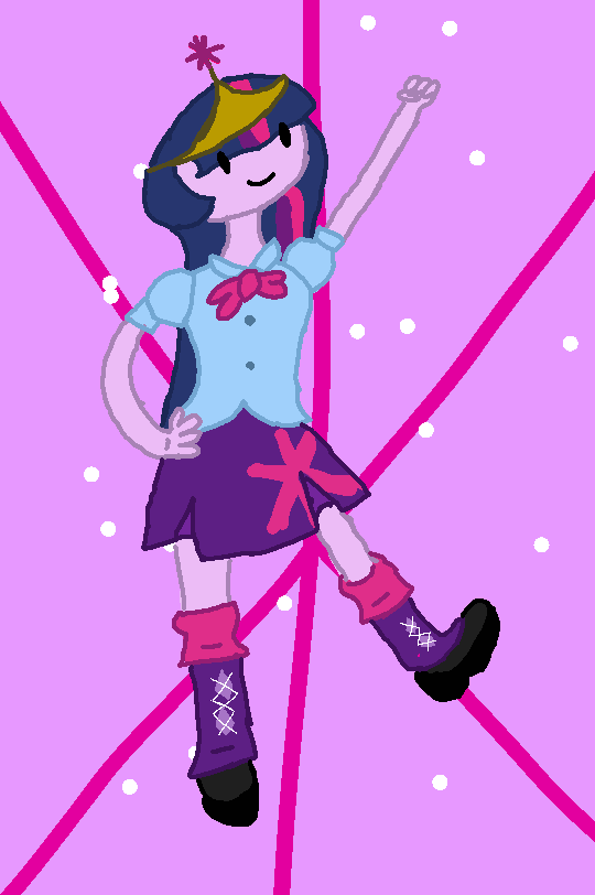 twilight sparkle adventure time - ibisPaint