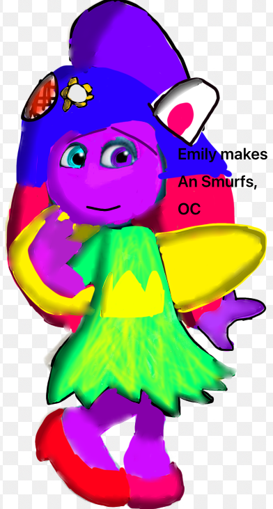 Emily makes an Smurfs OC_Restored - ibisPaint