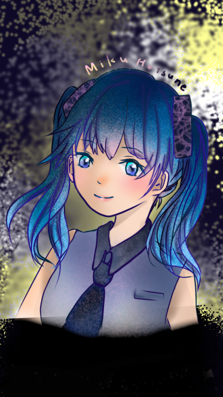 宇宙風ミクちゃん02 - ibisPaint