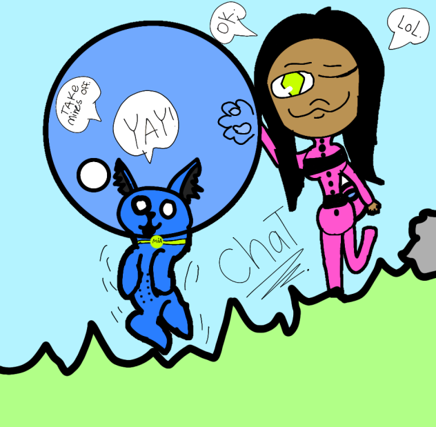 CHAT - with window. - ibisPaint