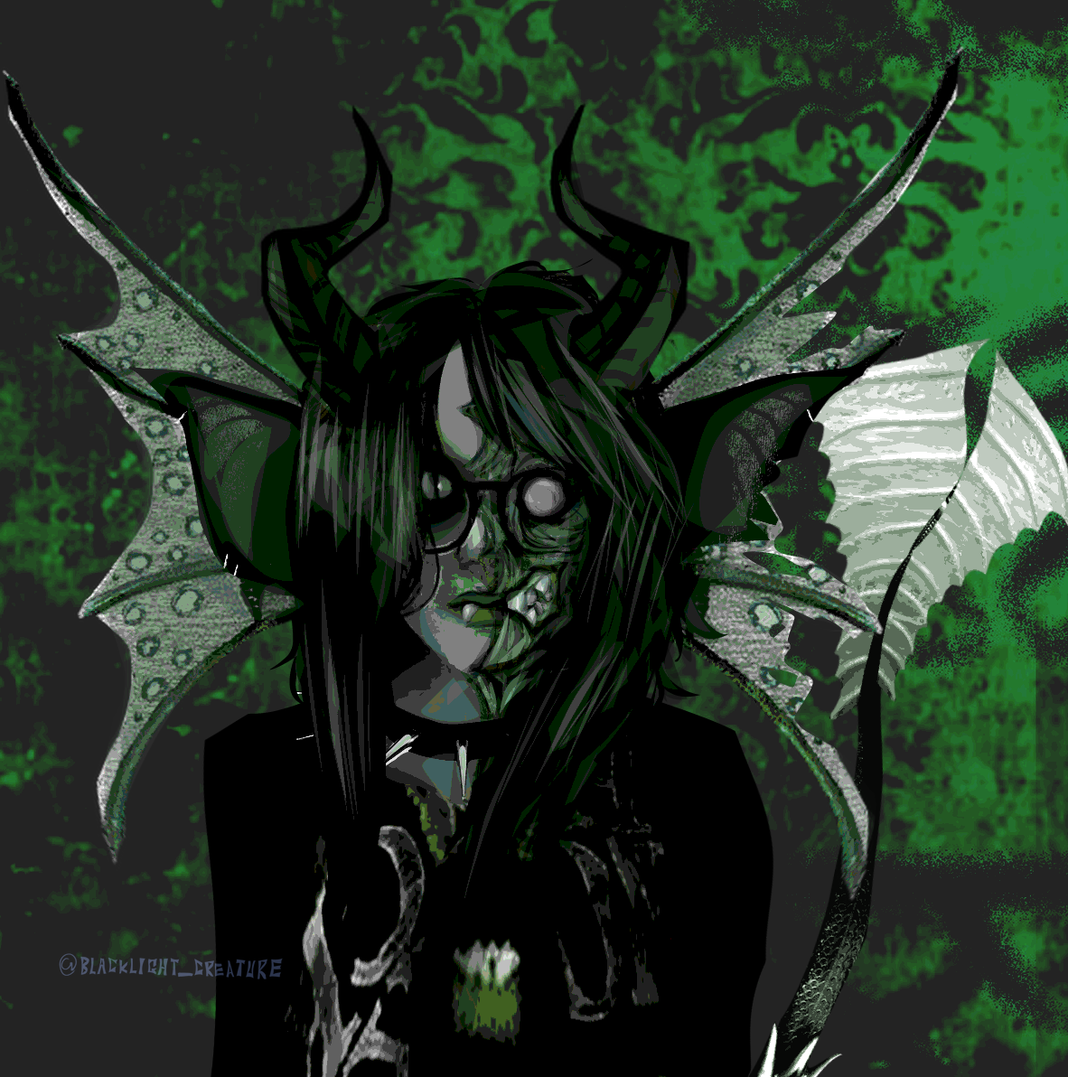 photobash phantom attempt - ibisPaint