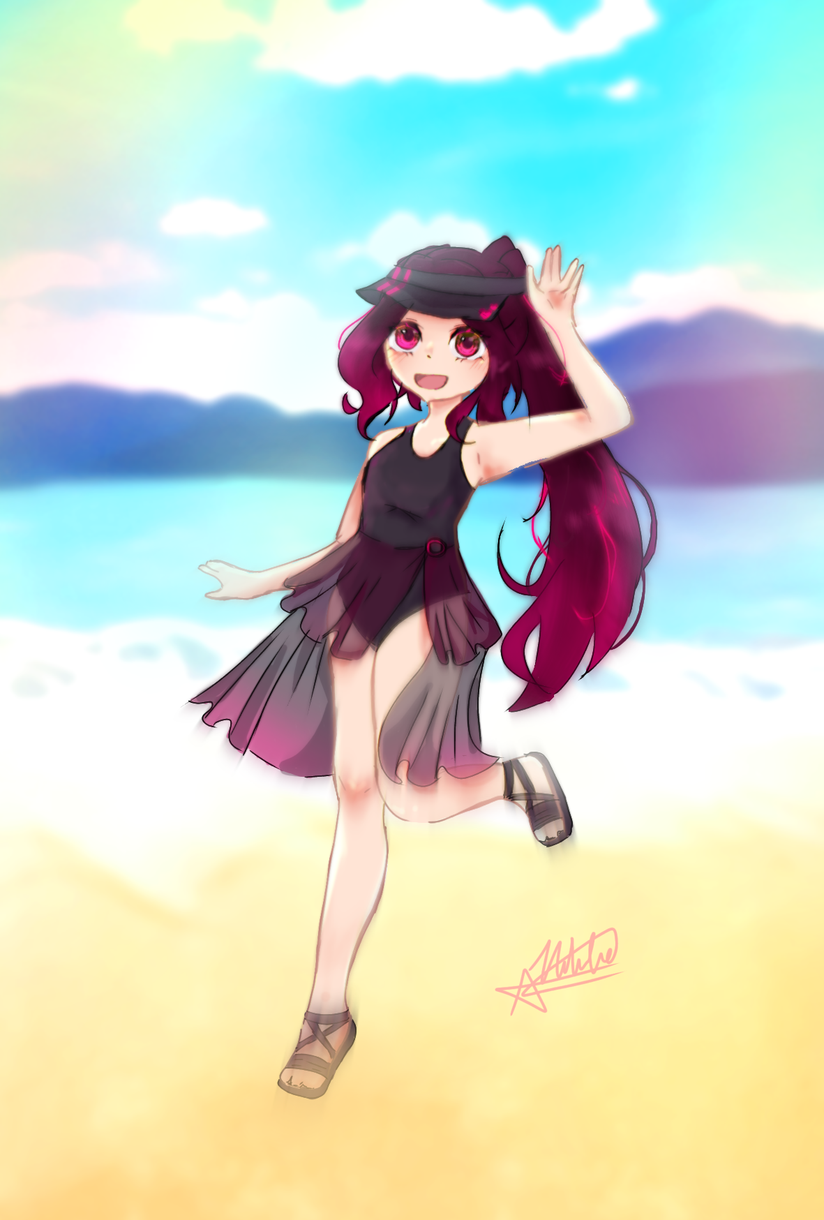 Beach Day - ibisPaint