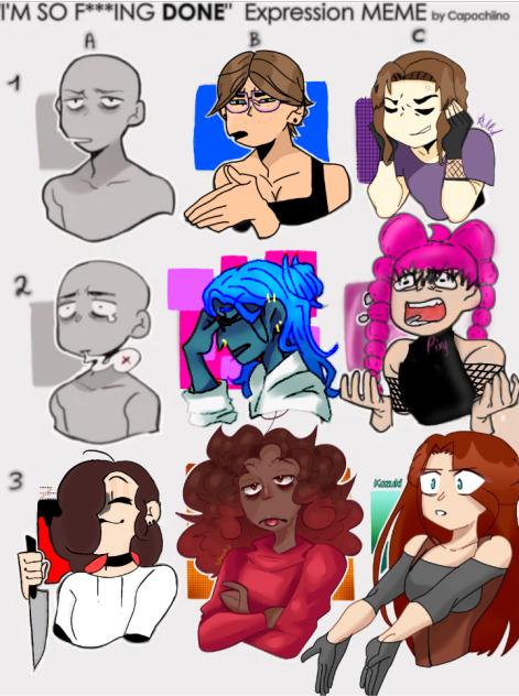 Expression Memes Are Fun - ibisPaint