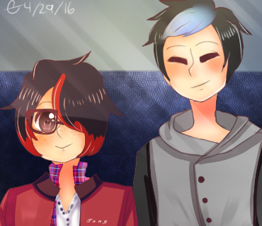 BUS RIDE [OC SPEEDPAINT] - ibisPaint