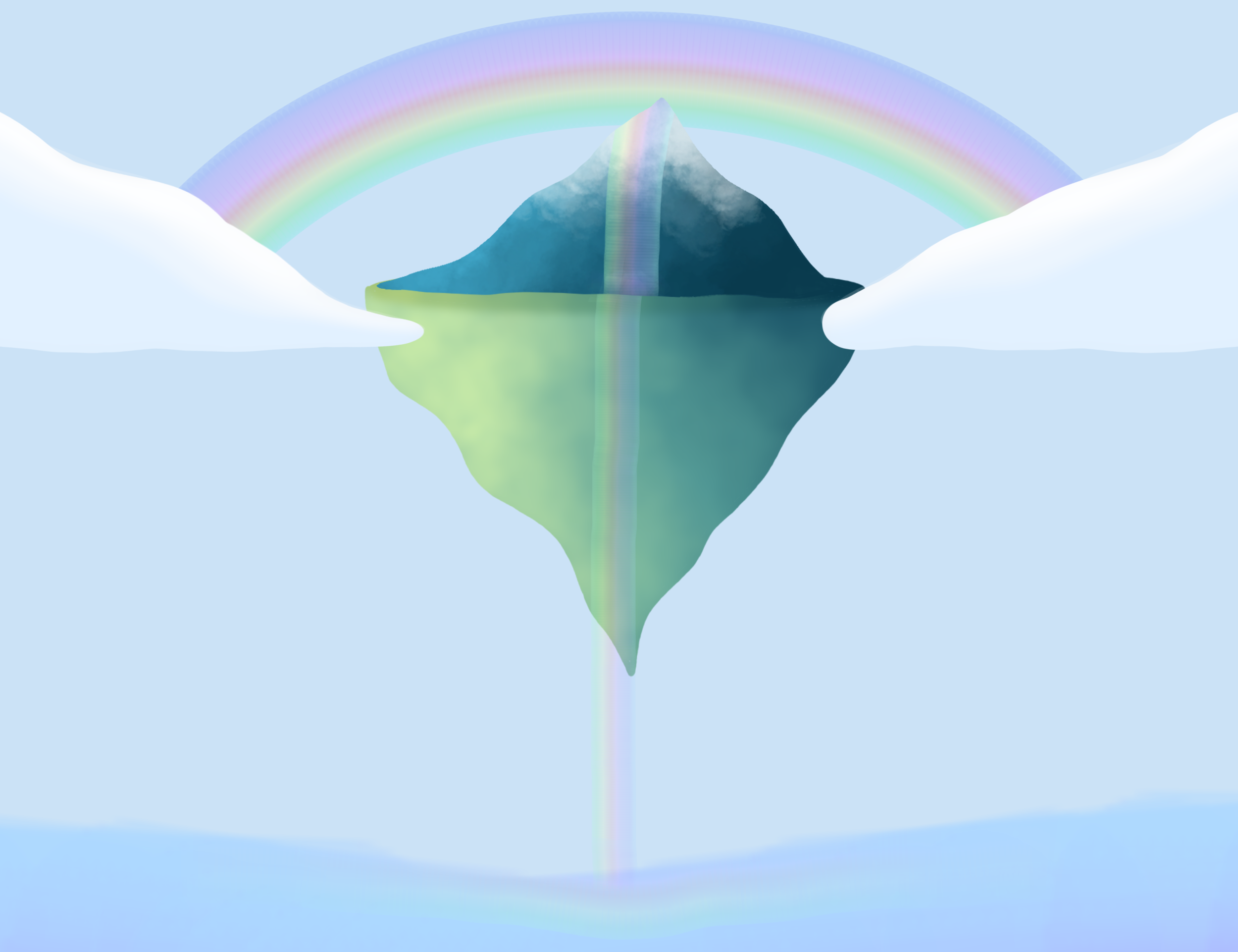 Rainbow land - ibisPaint