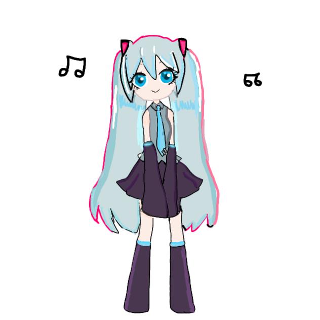 Miku dance - ibisPaint