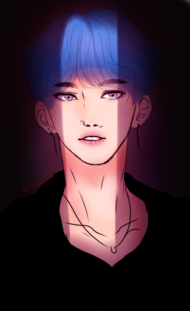 BTS V FAN ART By Curakuma - ibisPaint