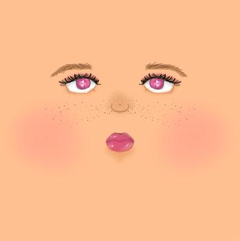 It's myra the magic girl face! - ibisPaint