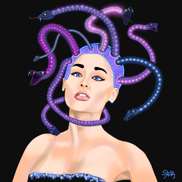 Techno Medusa - ibisPaint