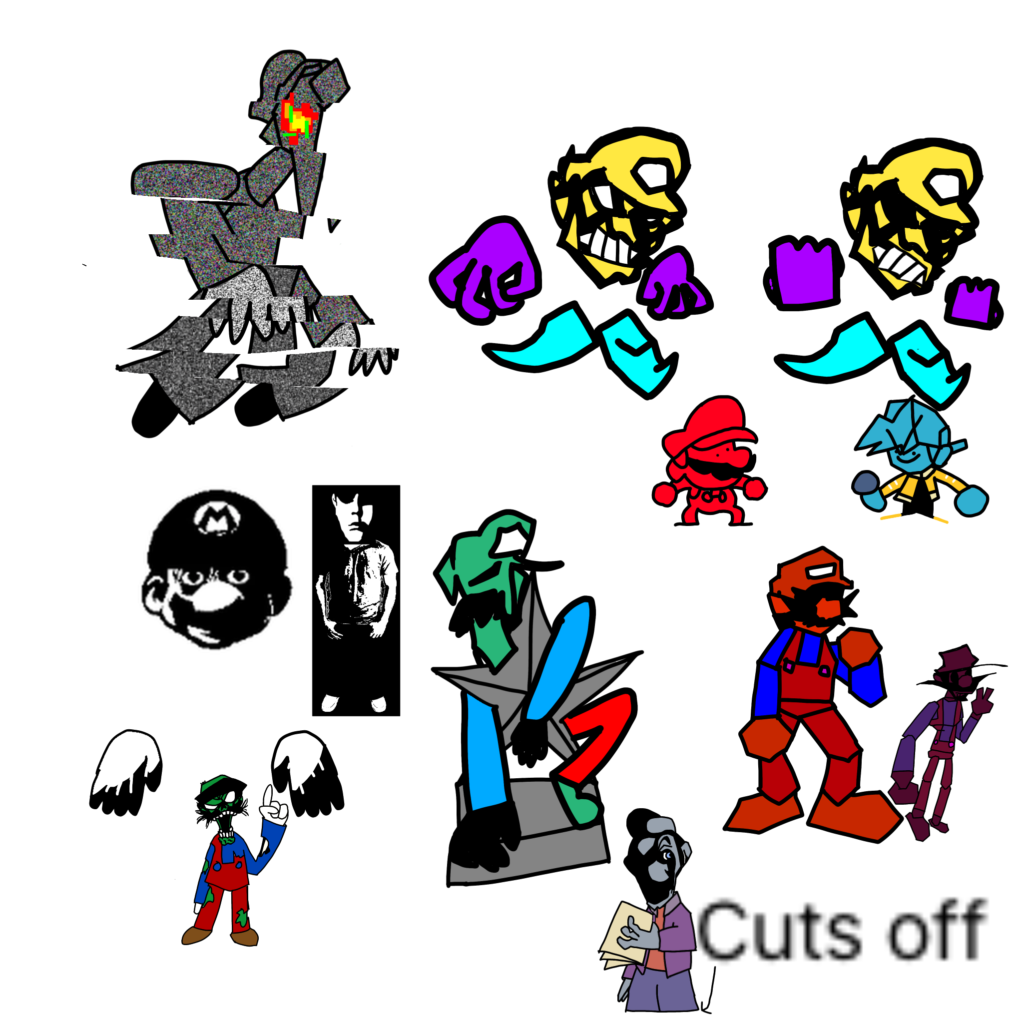 Minus FNF classified - ibisPaint