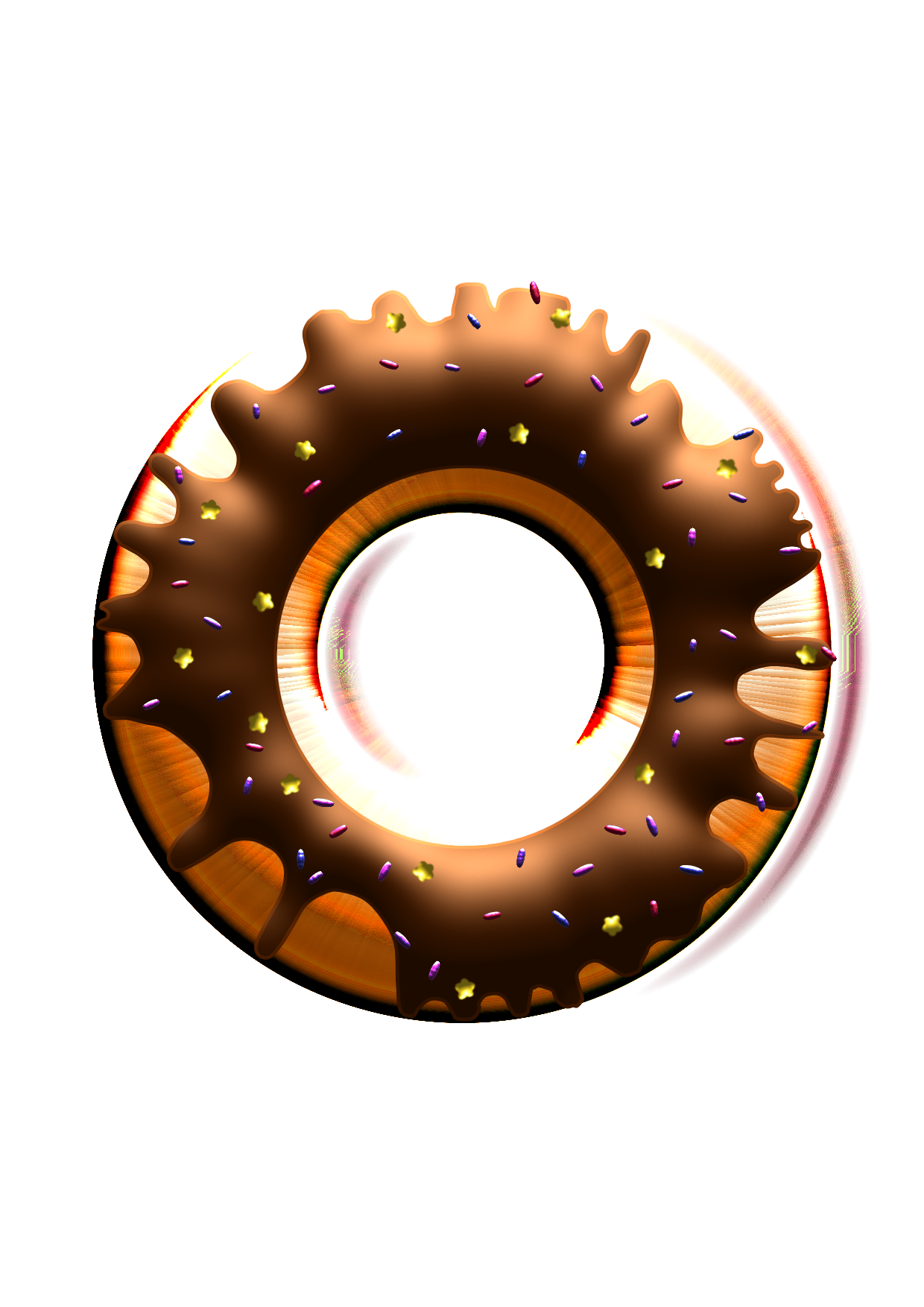Galaxy donut - ibisPaint