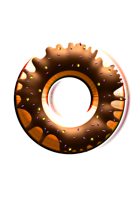 Galaxy donut - ibisPaint