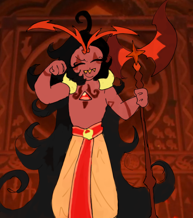 Burning spice cook - ibisPaint