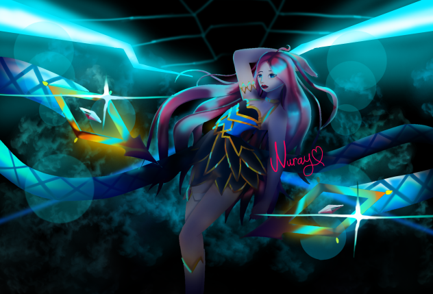 Pink hair perfect girl - ibisPaint