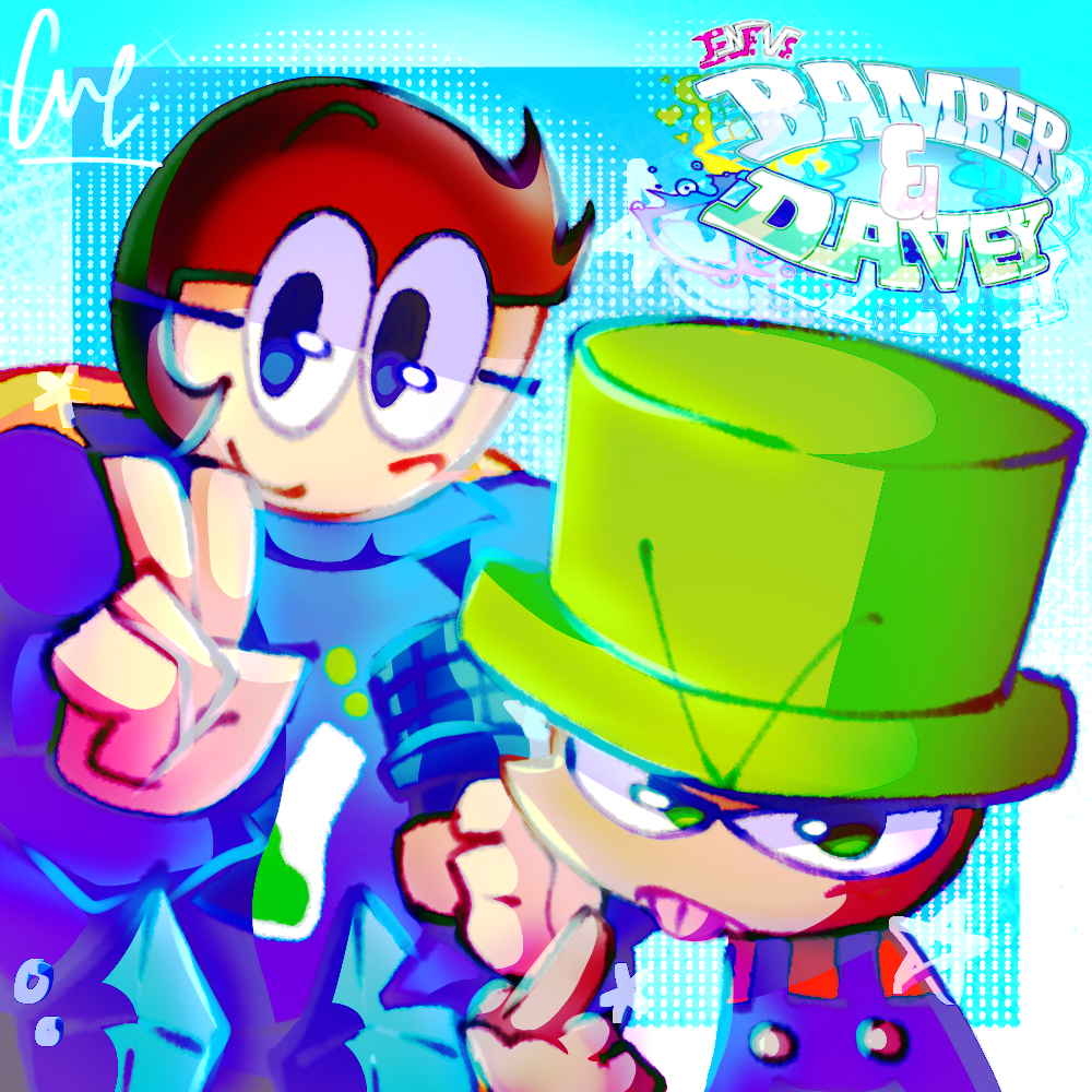 vs bamber & davey - ibisPaint