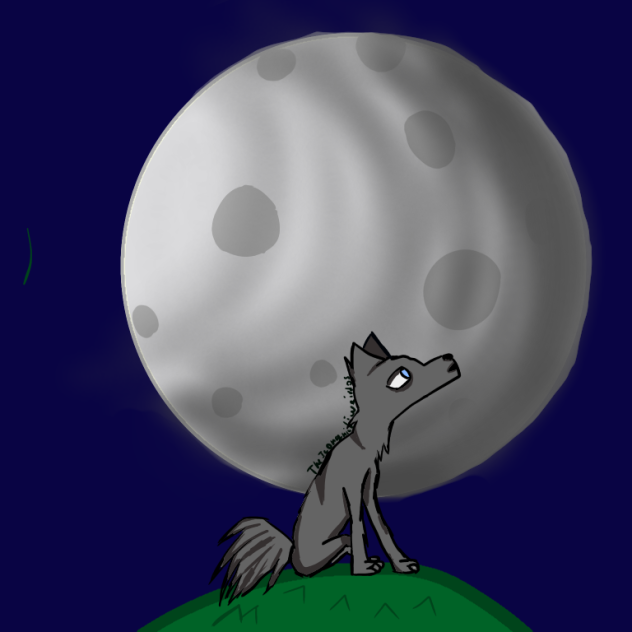 Howl like a WOLf - ibisPaint