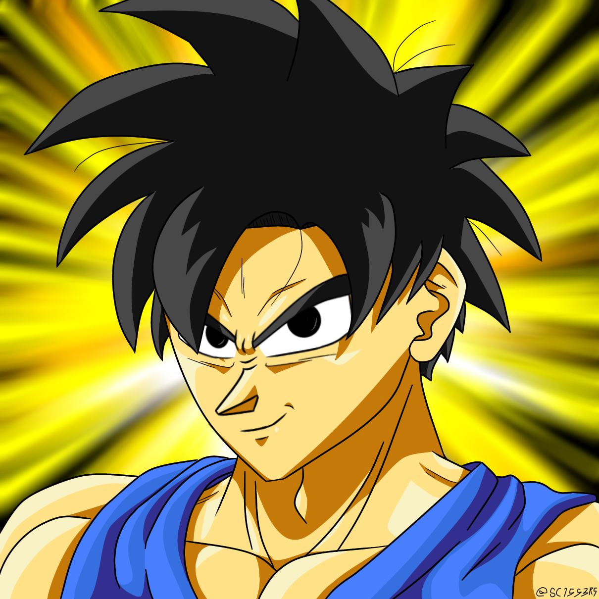 A Saiyan OC! - ibisPaint