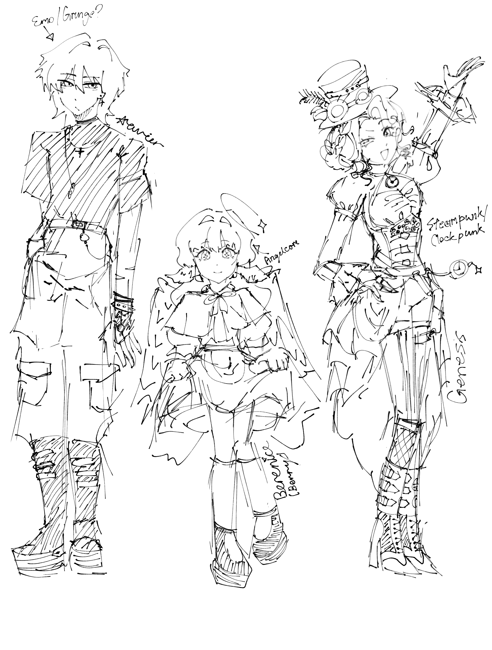 Aesthetics & styles as humans !! - ibisPaint