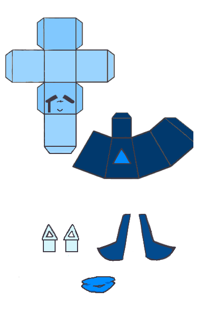 cube papercraft !!1 - ibisPaint