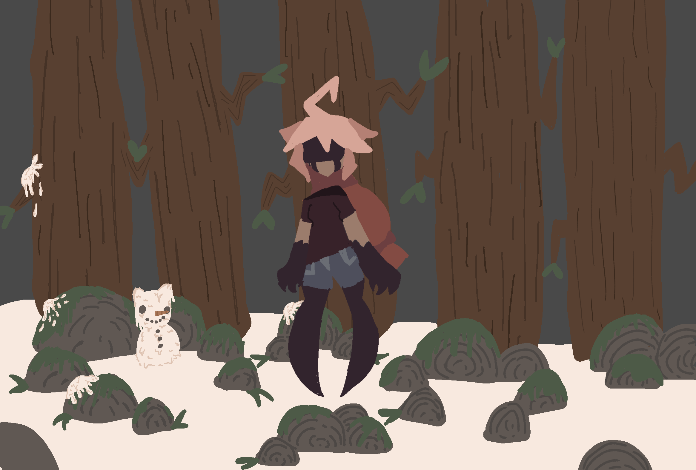 Fen is alone… - ibisPaint