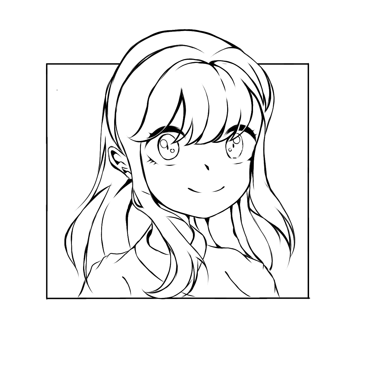 line art practice - ibisPaint