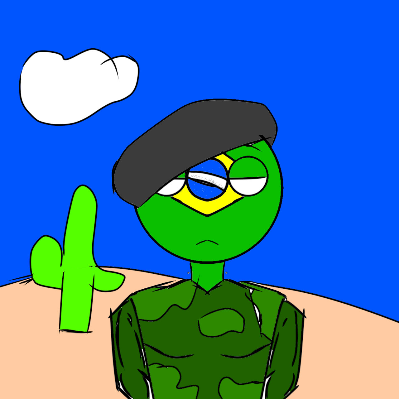 soldado - ibisPaint