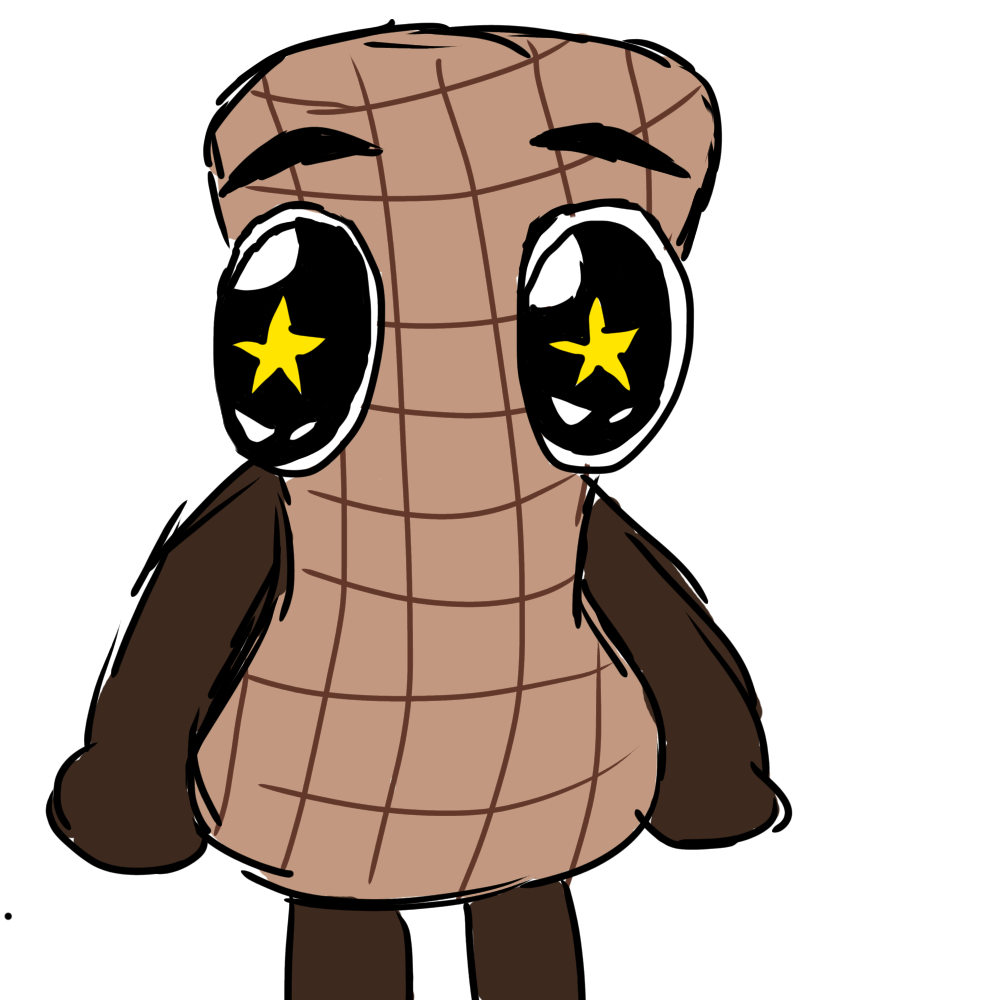 Goofy peanut - ibisPaint