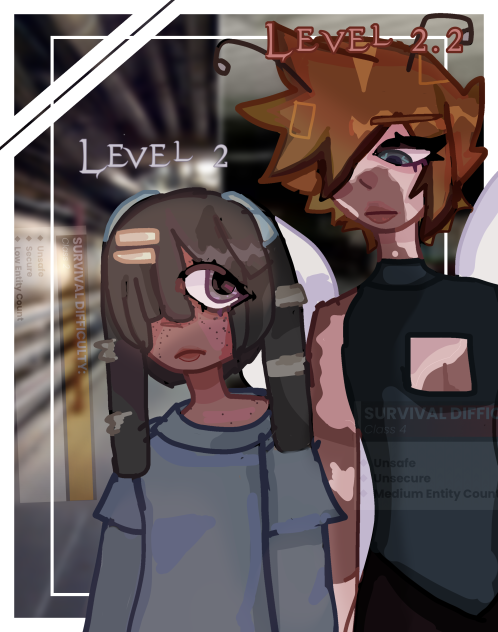 Level 2 & Level 2.2 - Backrooms - ibisPaint