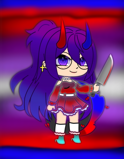 Demon killer girl - ibisPaint