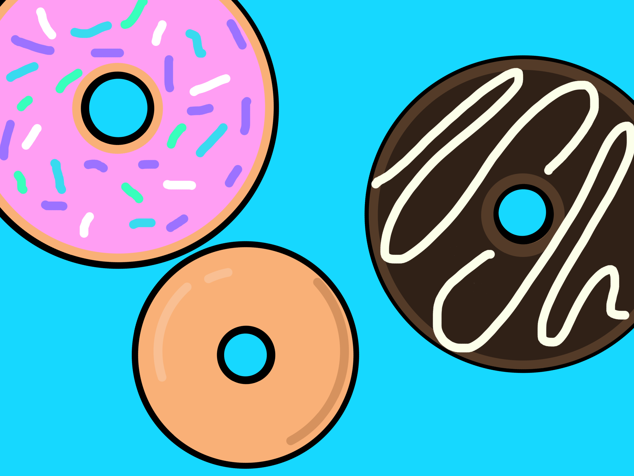 Donuts - ibisPaint
