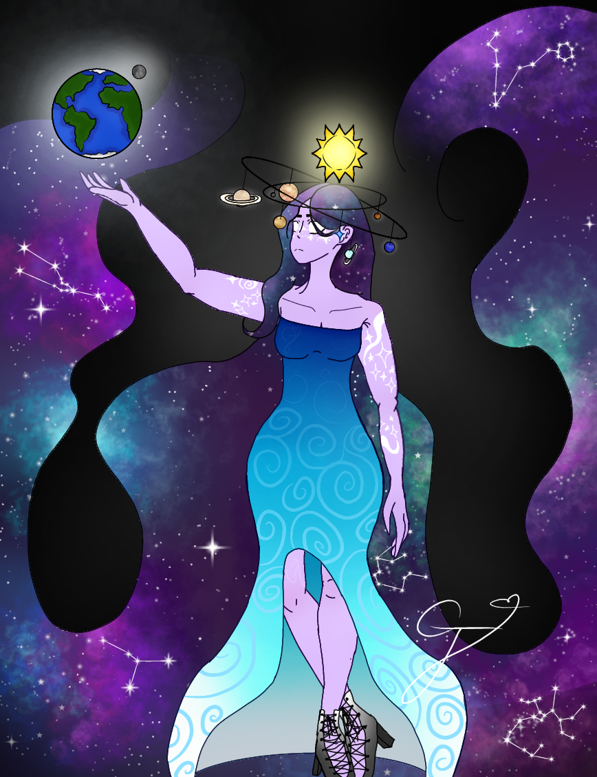 My Galaxy Goddess ☆ - ibisPaint
