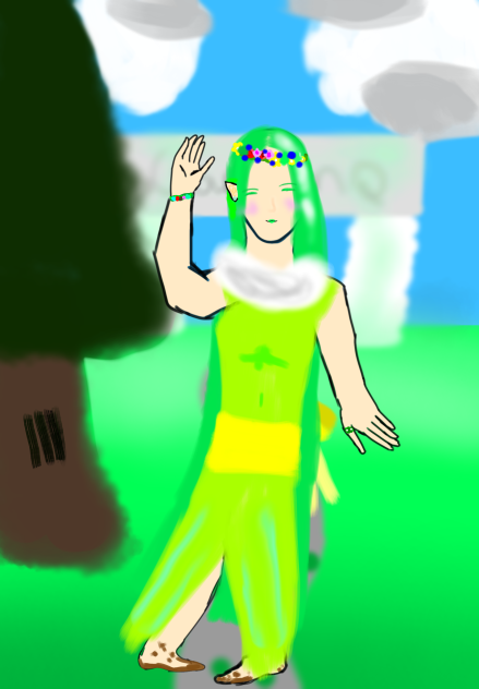 Nature goddess - ibisPaint