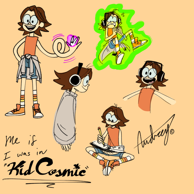 Kid Cosmic doodles! - ibisPaint