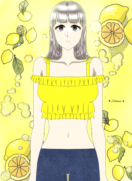 Lemon🍋Girl - ibisPaint
