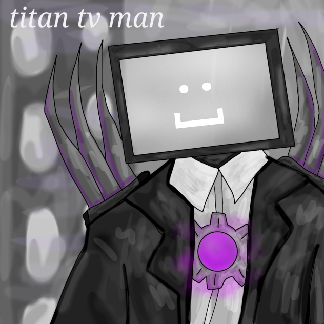 titan tv man - ibisPaint