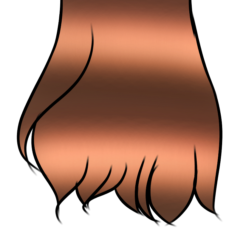 como hacer pelo marron - ibisPaint