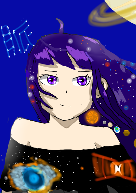 Space Girl - ibisPaint