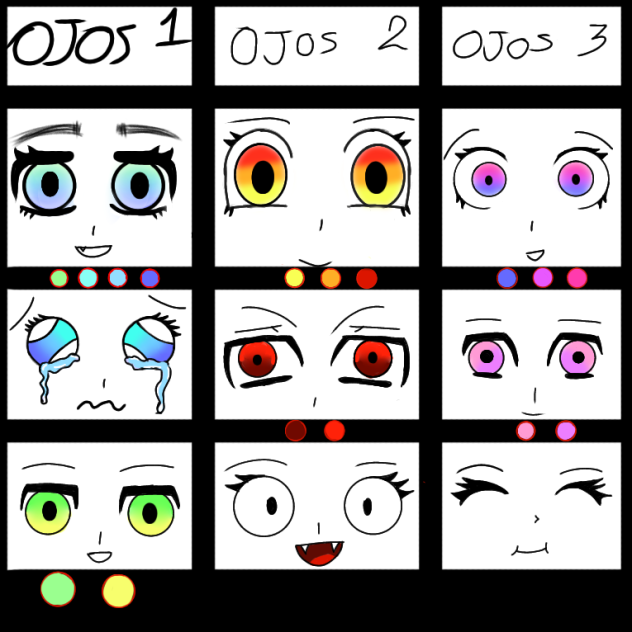 ojos - ibisPaint