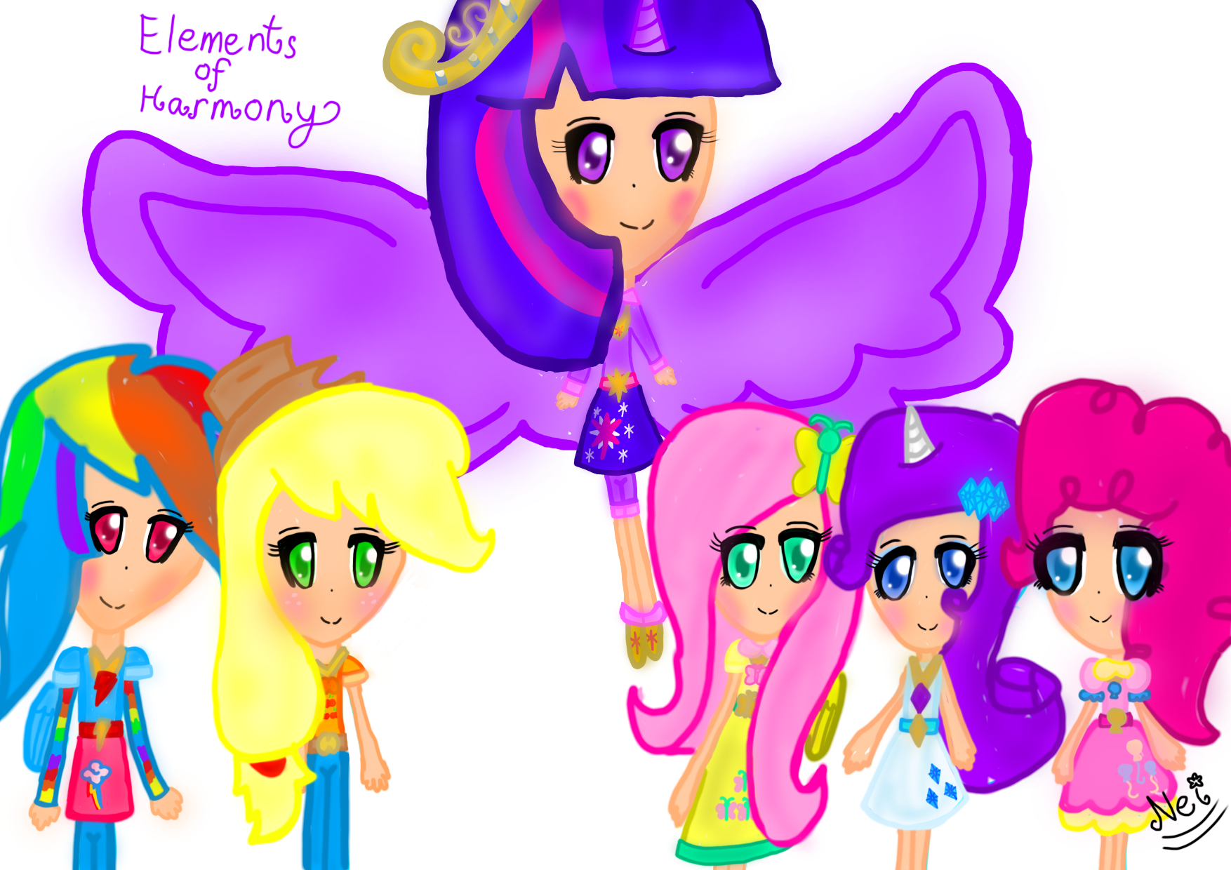 elements of harmony - ibisPaint