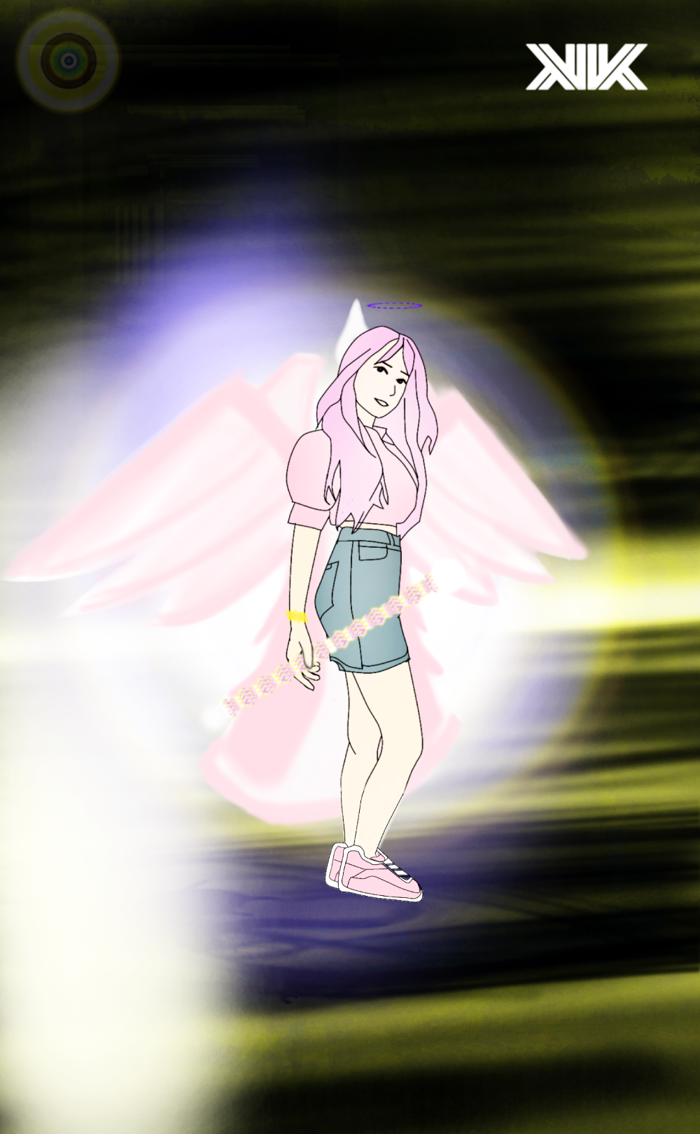 Melon Angel , ธรรมจักร แก๋วว - ibisPaint
