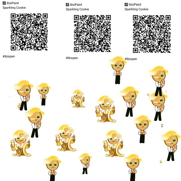 Sparkling Cookie - ibisPaint