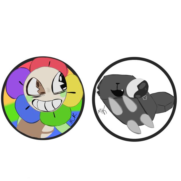 Dandy and pebble pfp (pls don’t steal) - ibisPaint